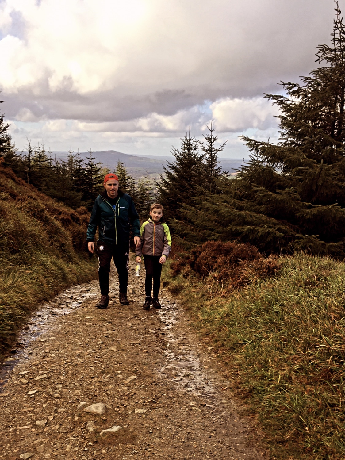 Slieve Martin (Sliabh Mártain) from Kilbroney Forest Park - Trek NI