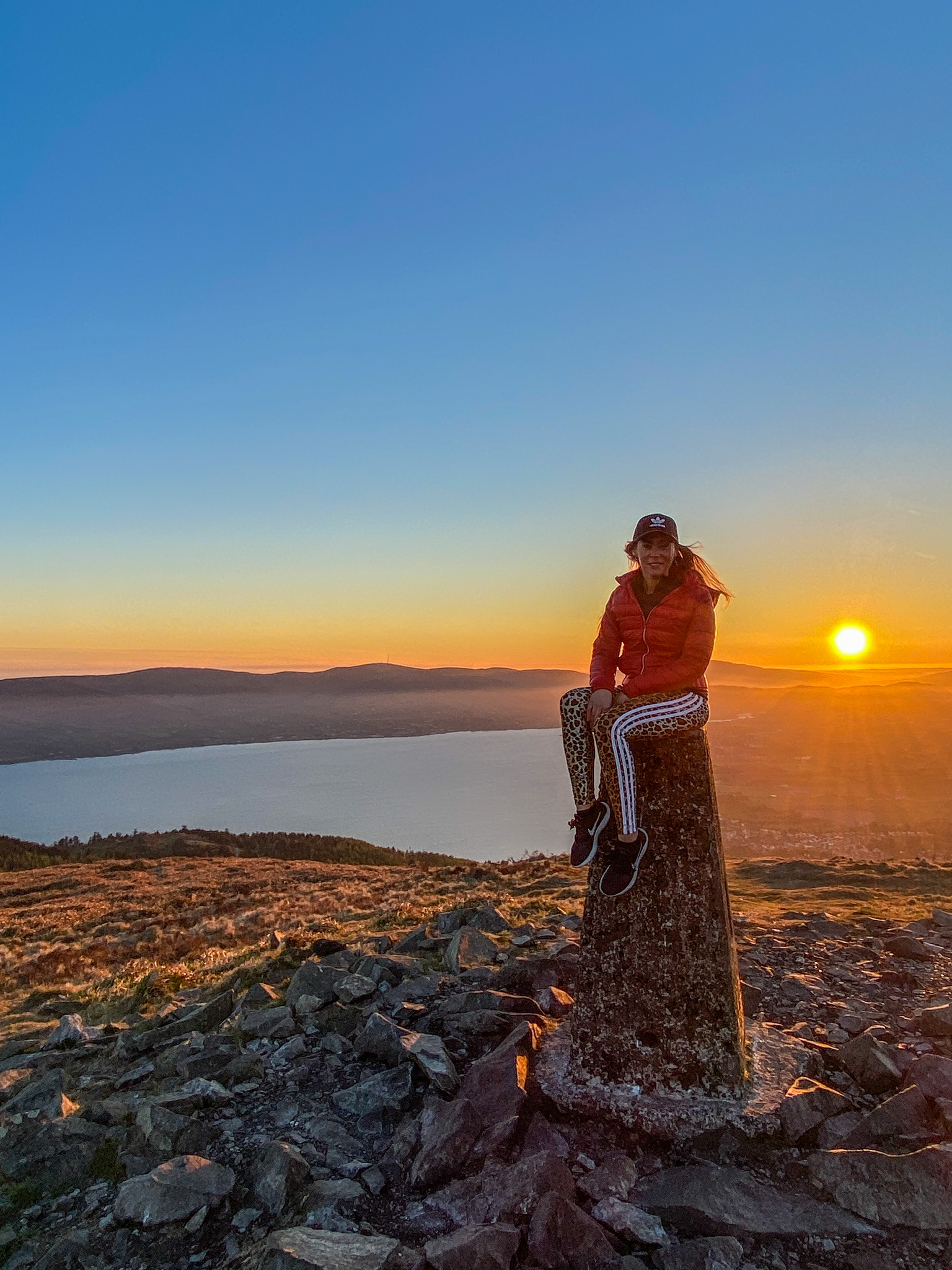 A Sunset on Slieve Martin - Trek NI