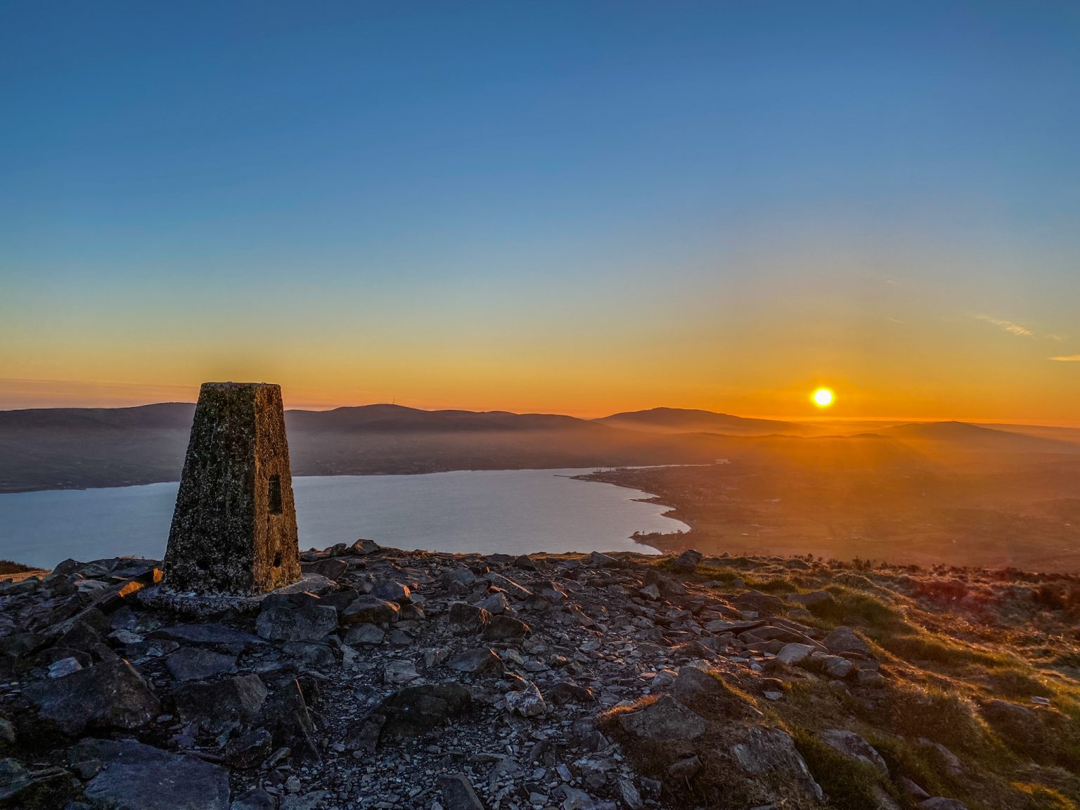 A Sunset on Slieve Martin - Trek NI