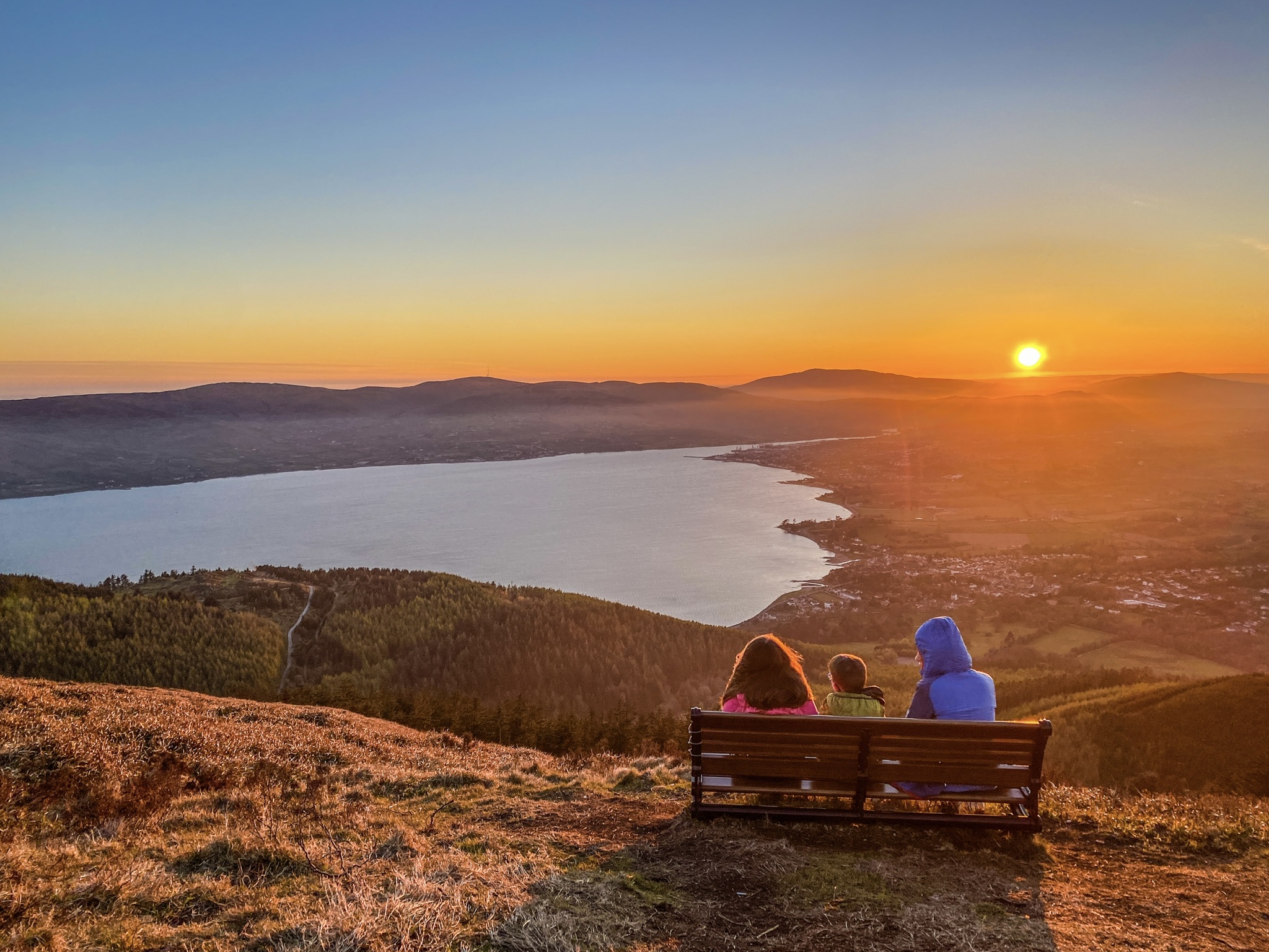 A Sunset on Slieve Martin - Trek NI